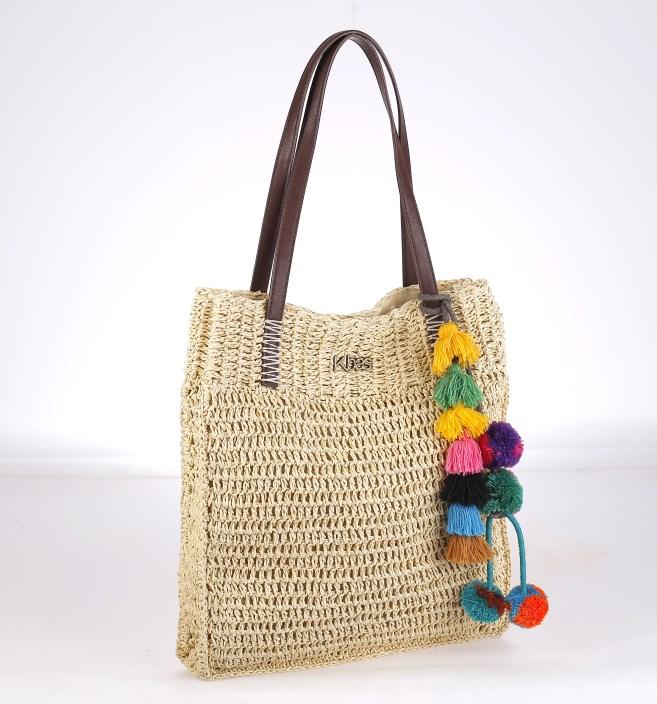 Slamená taška | Kabelky - Kbas